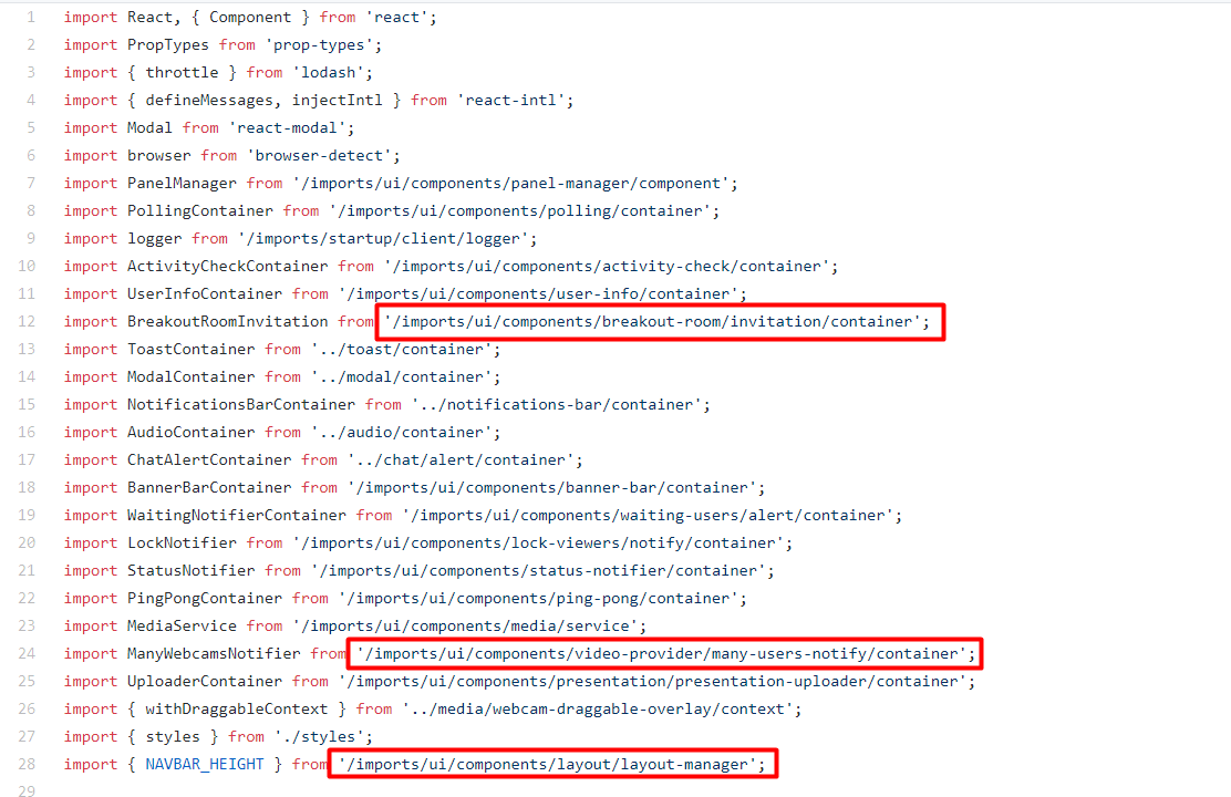 BigBlueButton jsx dosyalarını düzenleme - BigBlueButton - Kodkoda